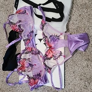 Fleur du Mal | Intimates & Sleepwear | Nwot Fleur Du Mal Butterfly ...
